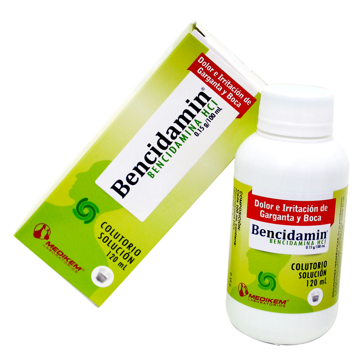 BENCIDAMIN SOLUCION FRASCO X 120 ML - Farmacias San Nicolás