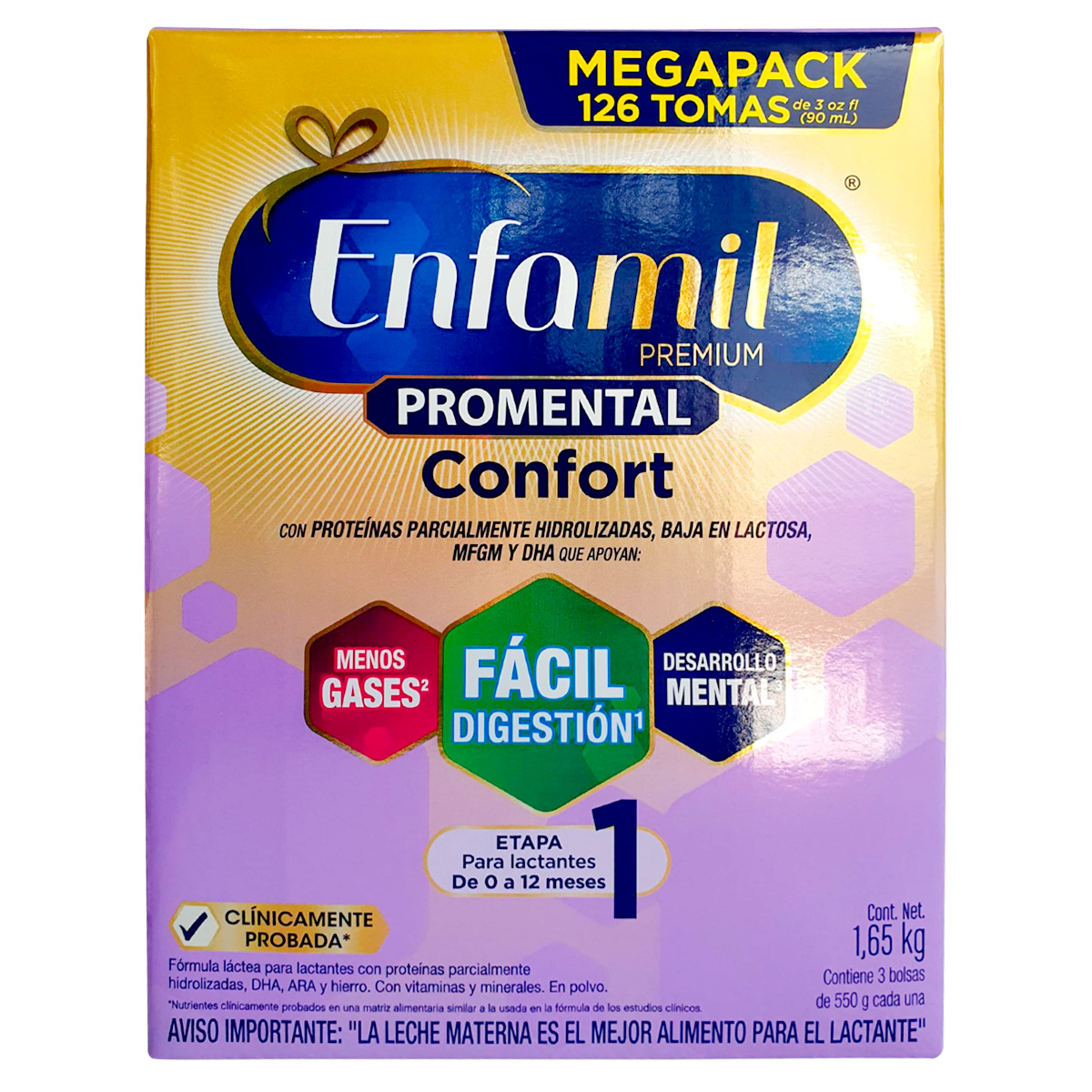 ENFAMIL PREMIUM PROMENTAL CONFORT #1 LATA 1.65KG - Farmacias San Nicolás