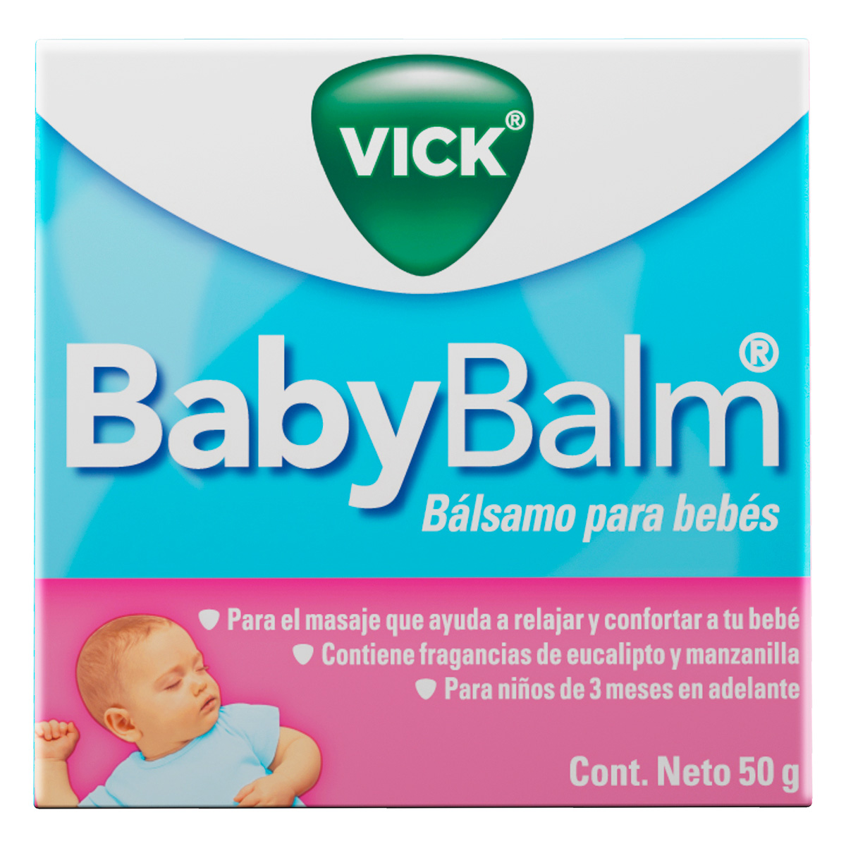 VICK VAPORUB BEBE BALSAMO 50GRS - Farmacias San Nicolás