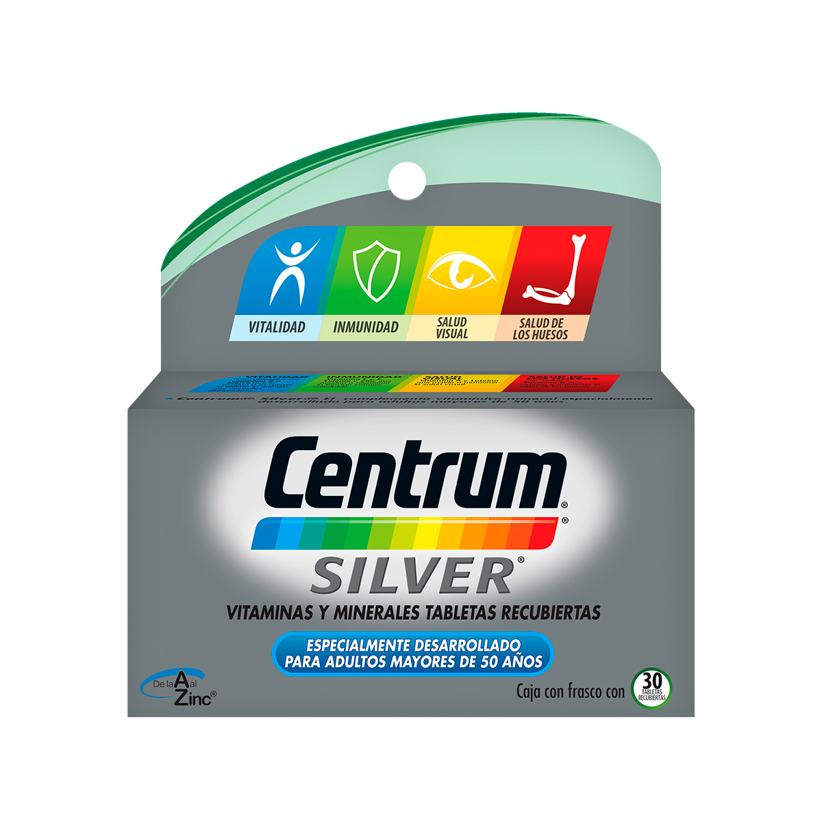 CENTRUM SILVER X 30 TABLETAS - Farmacias San Nicolás
