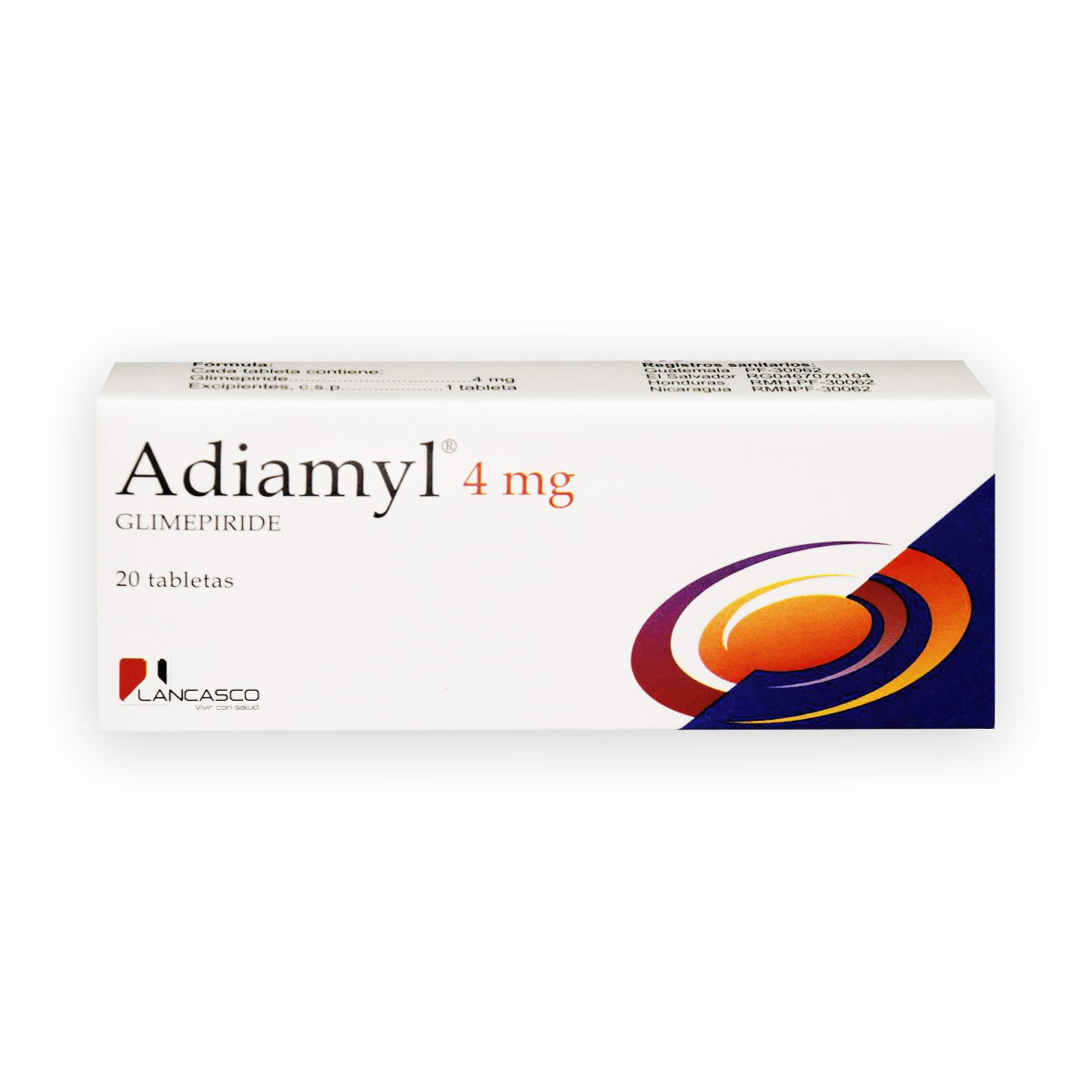 ADIAMYL 4MG X 20 TABLETAS - Farmacias San Nicolás