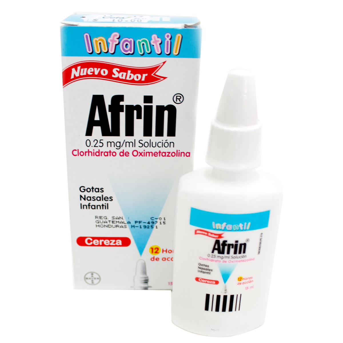AFRIN INFANTIL 0.25MG/ML GOTAS NASALES FRASCO - Farmacias San Nicolás