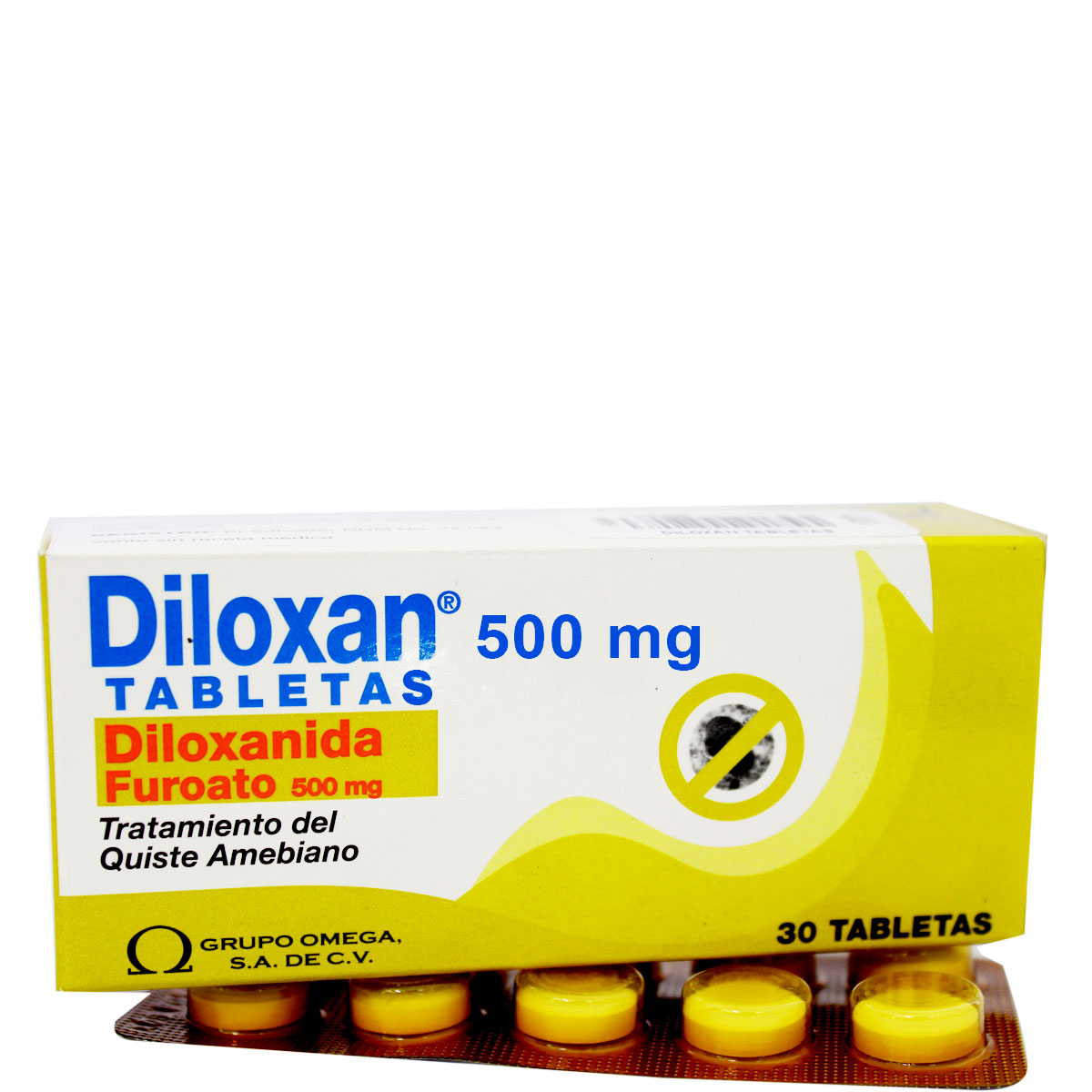 DILOXAN 500MG X 30 TABLETAS - Farmacias San Nicolás