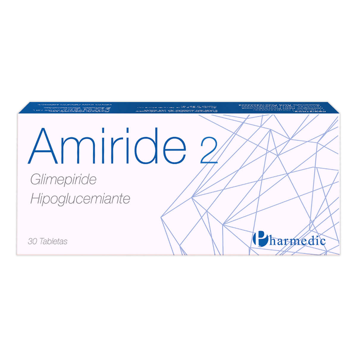 AMIRIDE 2MG X 30 TABLETAS - Farmacias San Nicolás